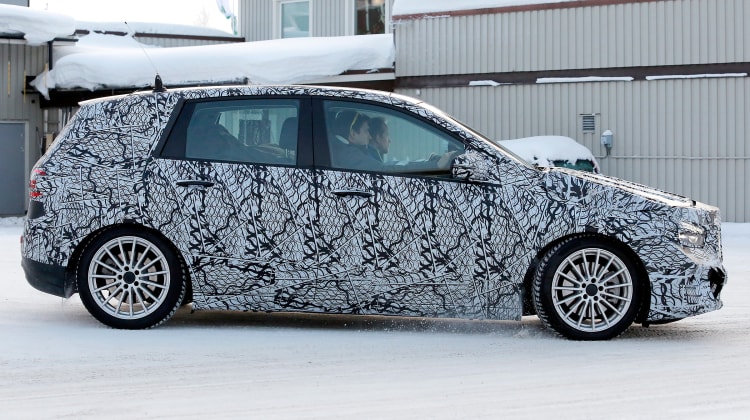 New third-generation Mercedes B-Class spied - pictures | Auto Express