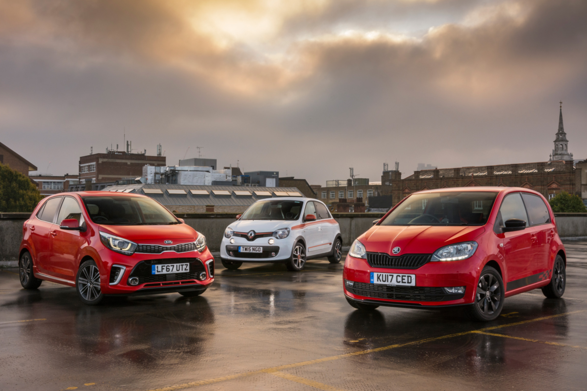 Skoda Citigo vs Kia Picanto vs Renault Twingo | Auto Express