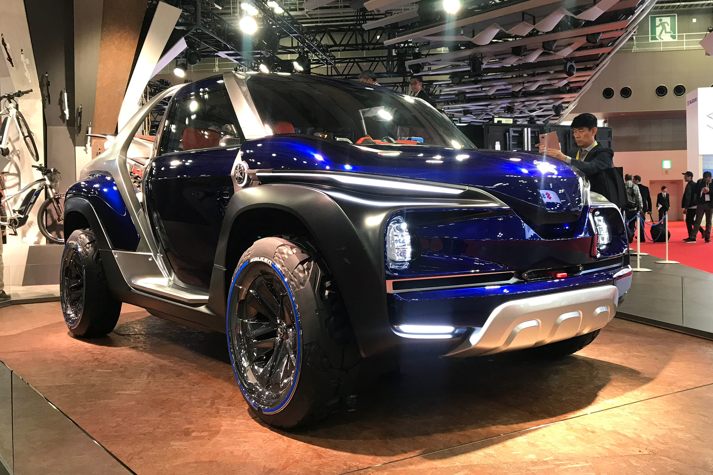 Yamaha Cross Hub concept is a motorbike-carrying SUV | Auto Express