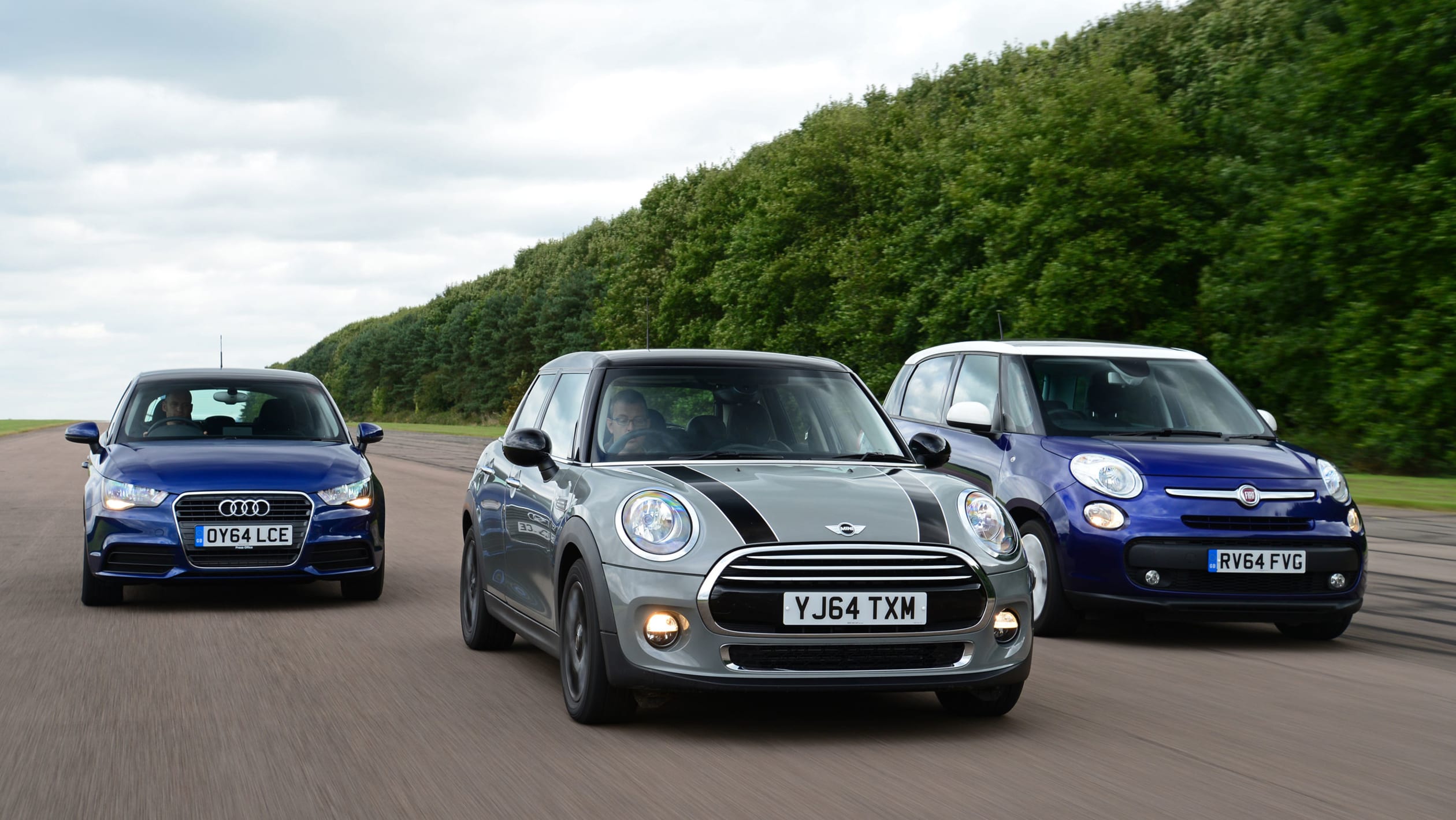 MINI Cooper D 5-door vs Fiat 500L & Audi A1 Sportback - pictures | Auto ...