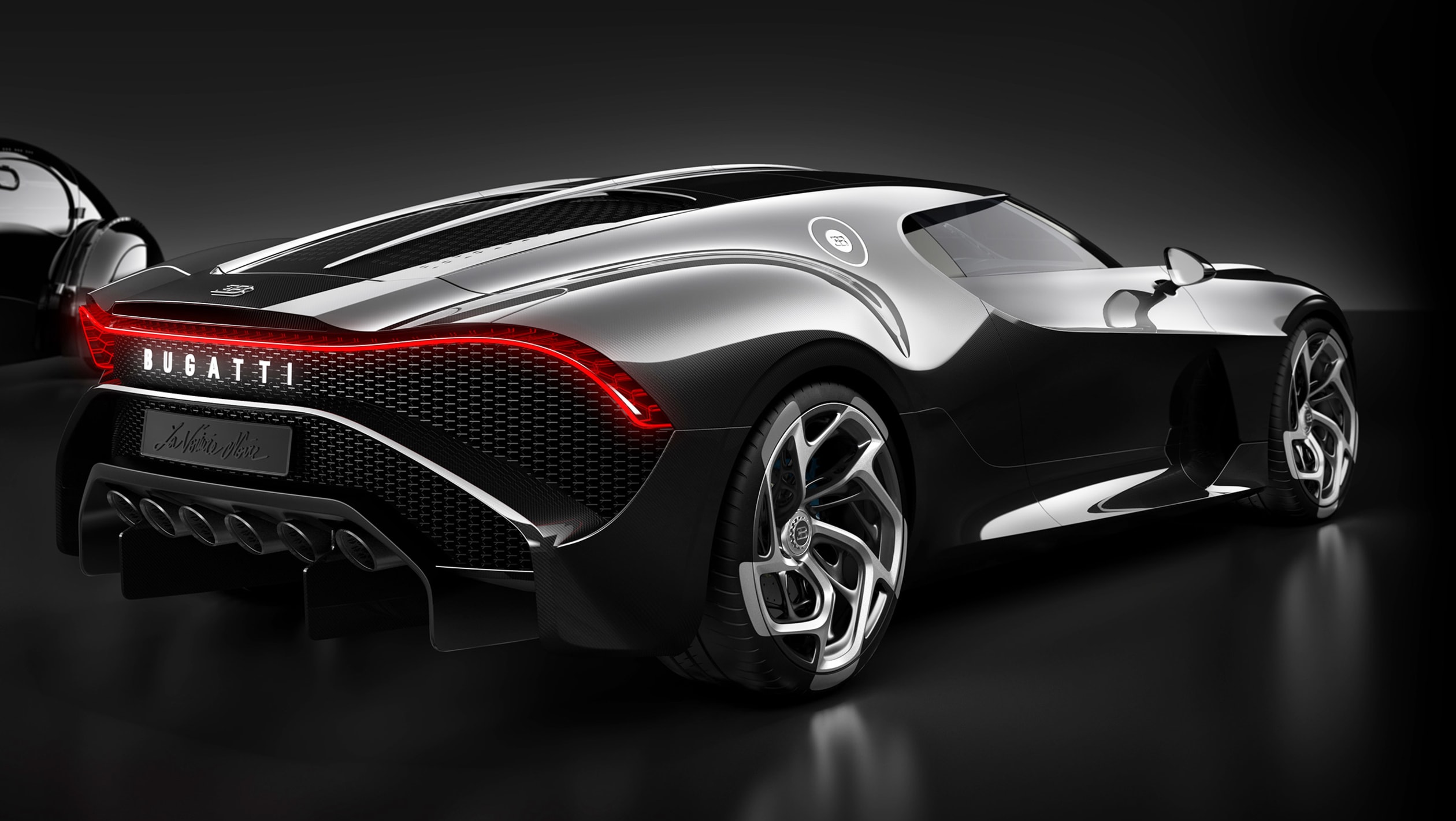 New one-off Bugatti La Voiture Noire revealed at Geneva - pictures ...
