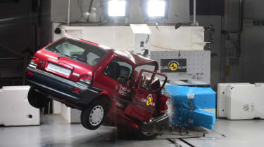 Old car vs new car crash test - pictures | Auto Express