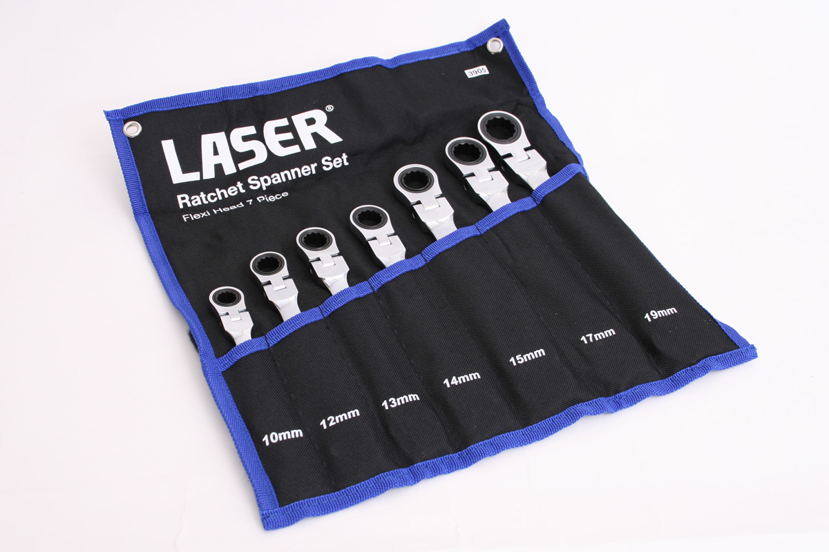 Laser Ratchet Spanner Set | Auto Express