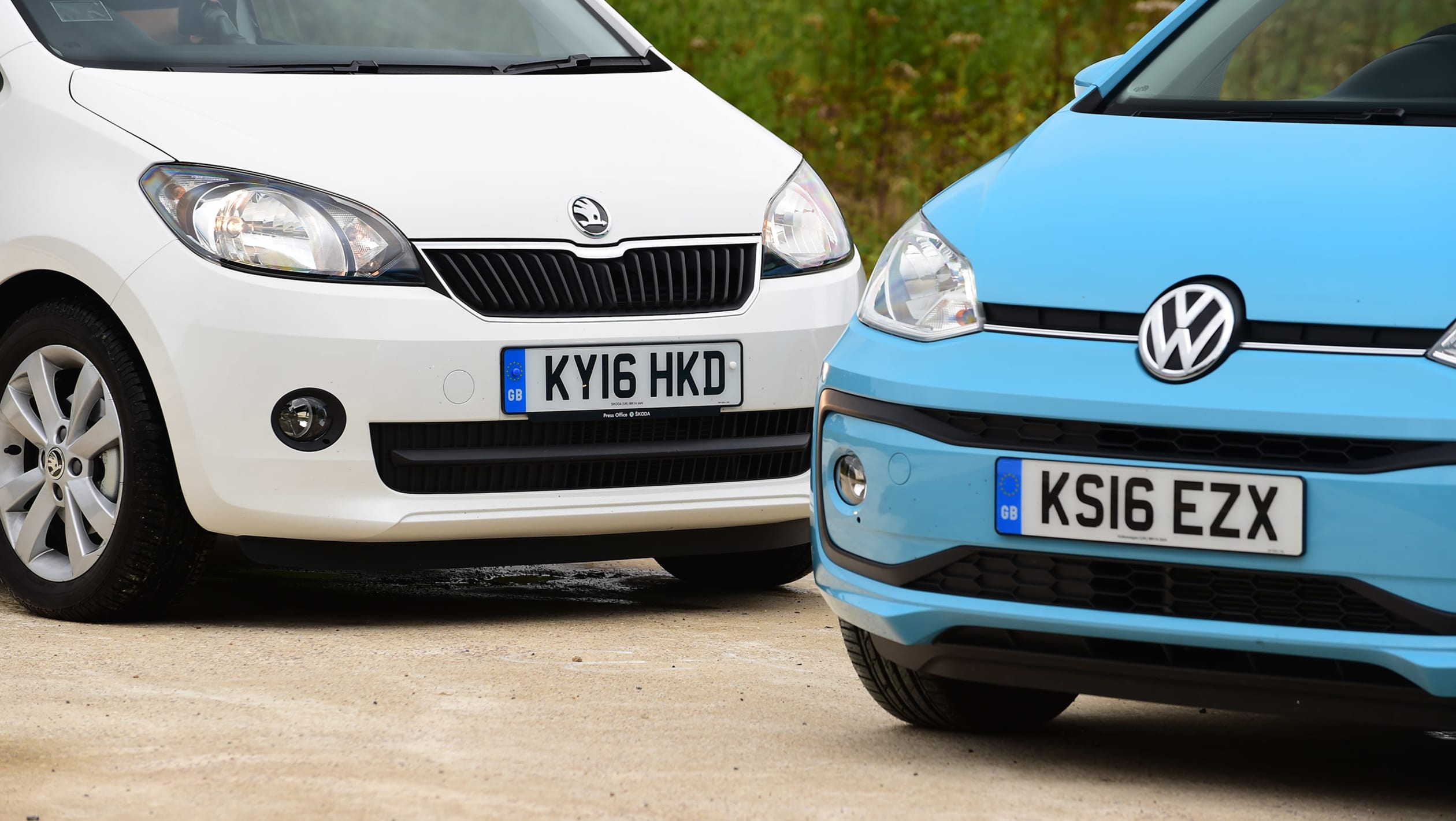 Volkswagen up! vs Skoda Citigo - pictures | Auto Express
