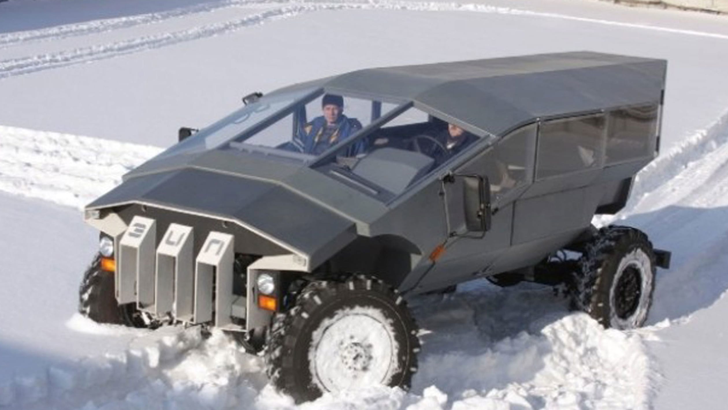 ZIL Russian Humvee army concept - Pictures | Auto Express