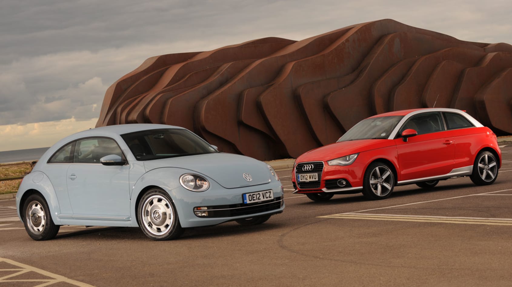VW Beetle vs Audi A1 | Auto Express
