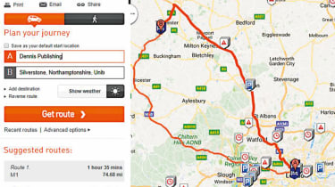 Best online route planners - pictures | Auto Express