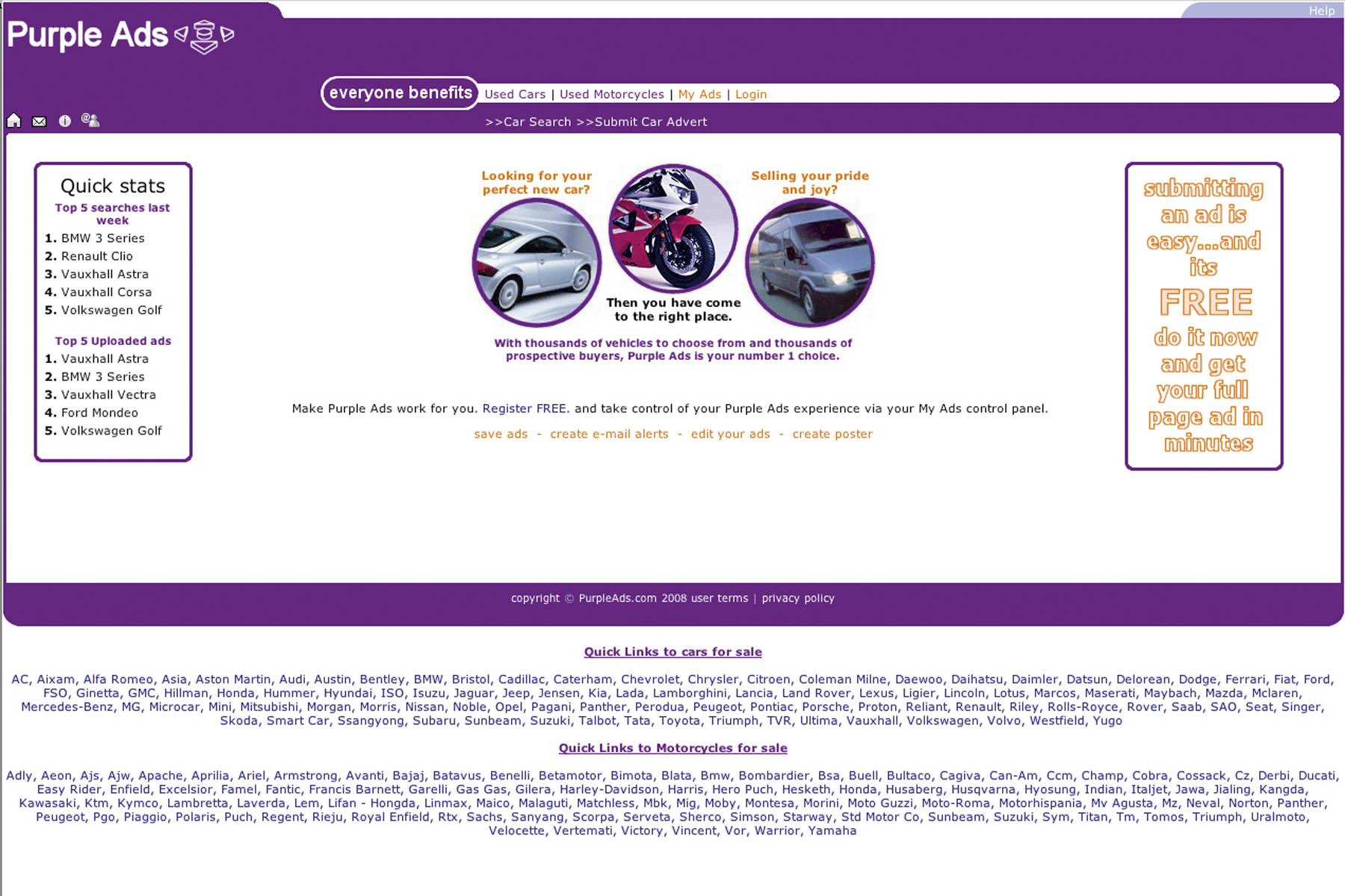 Purple Ads | Auto Express