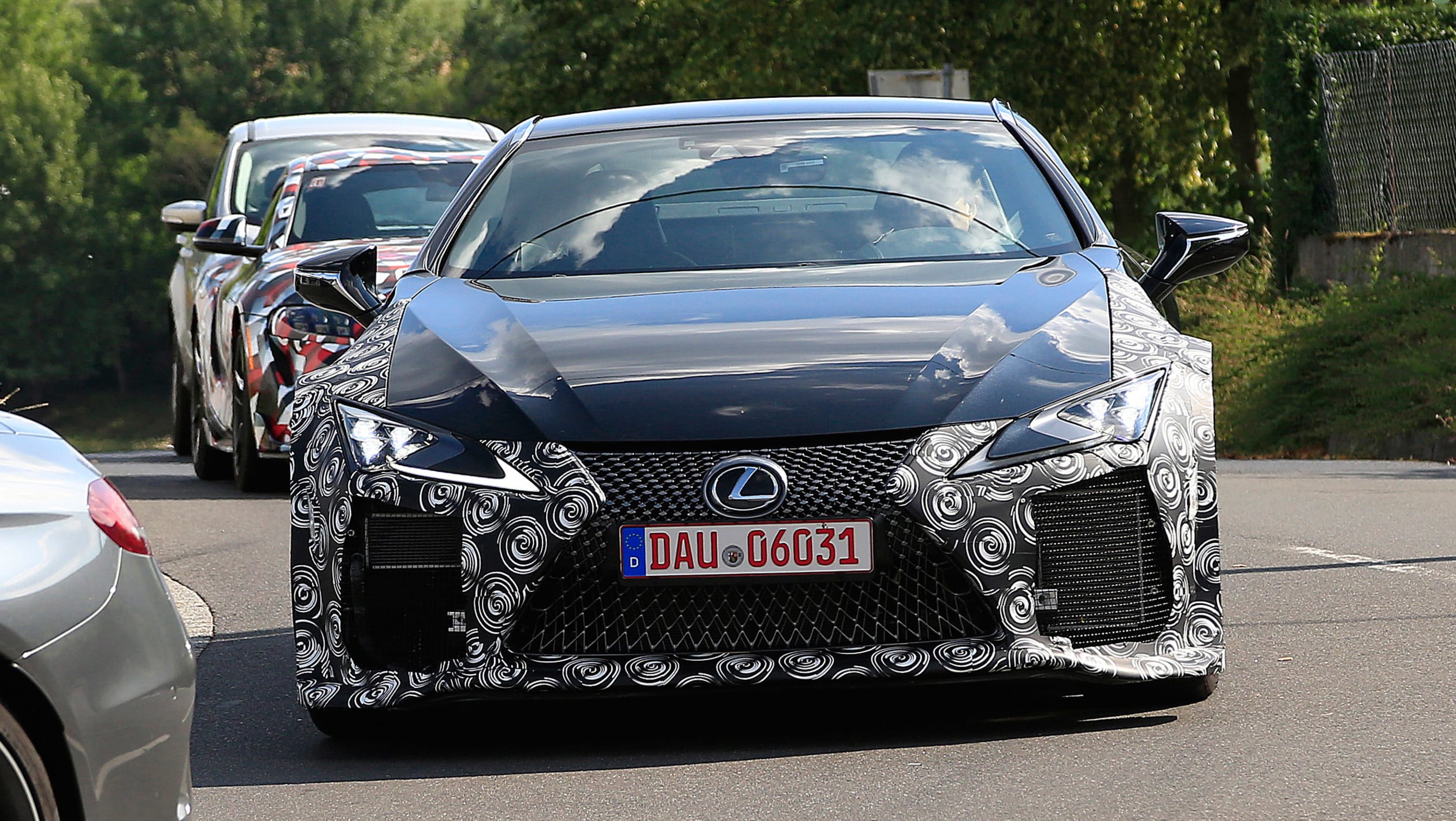 New Lexus LC F coupe spy shots - pictures | Auto Express