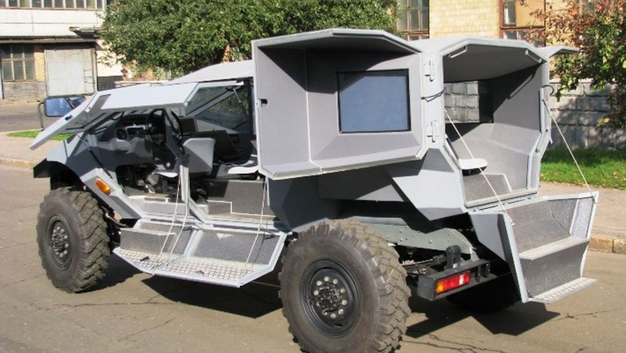 ZIL Russian Humvee army concept - Pictures | Auto Express