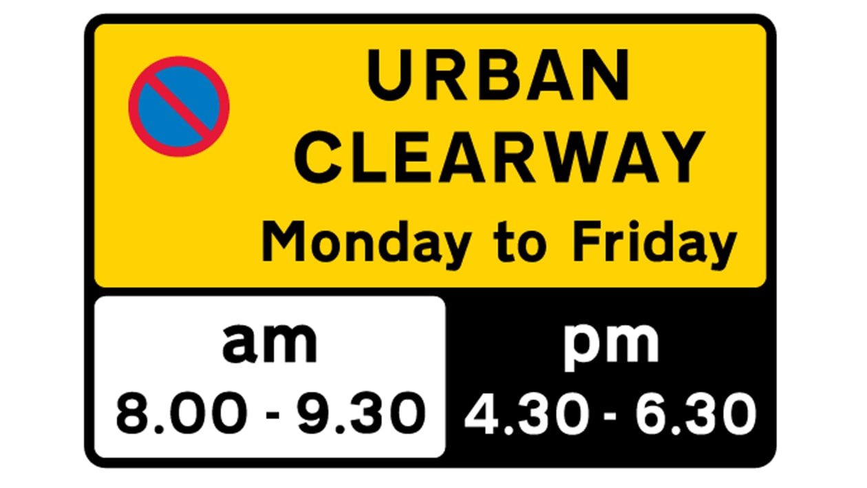 What is a clearway? Urban clearways, clearways and red routes explained ...