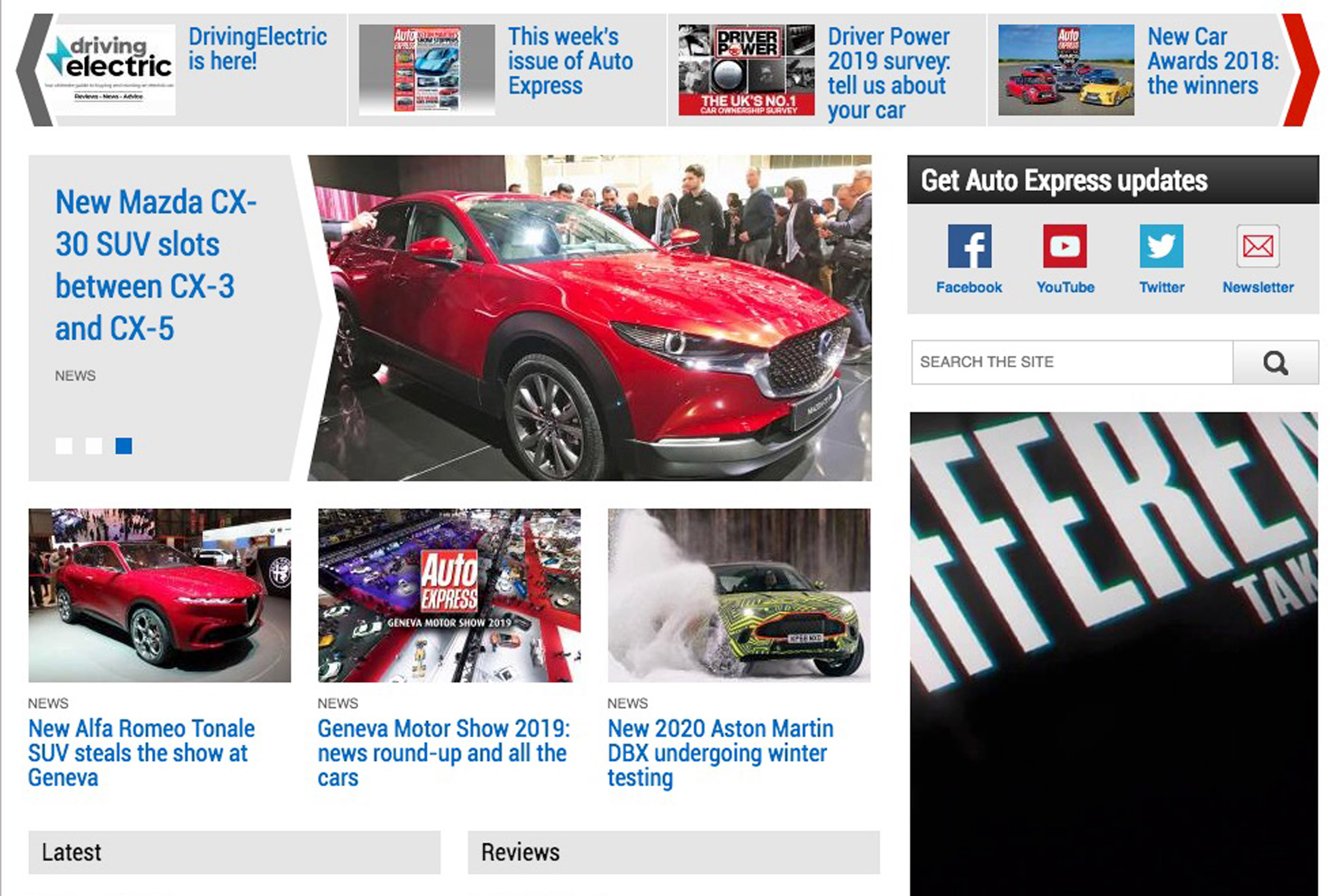 What do you think of AutoExpress.co.uk? | Auto Express