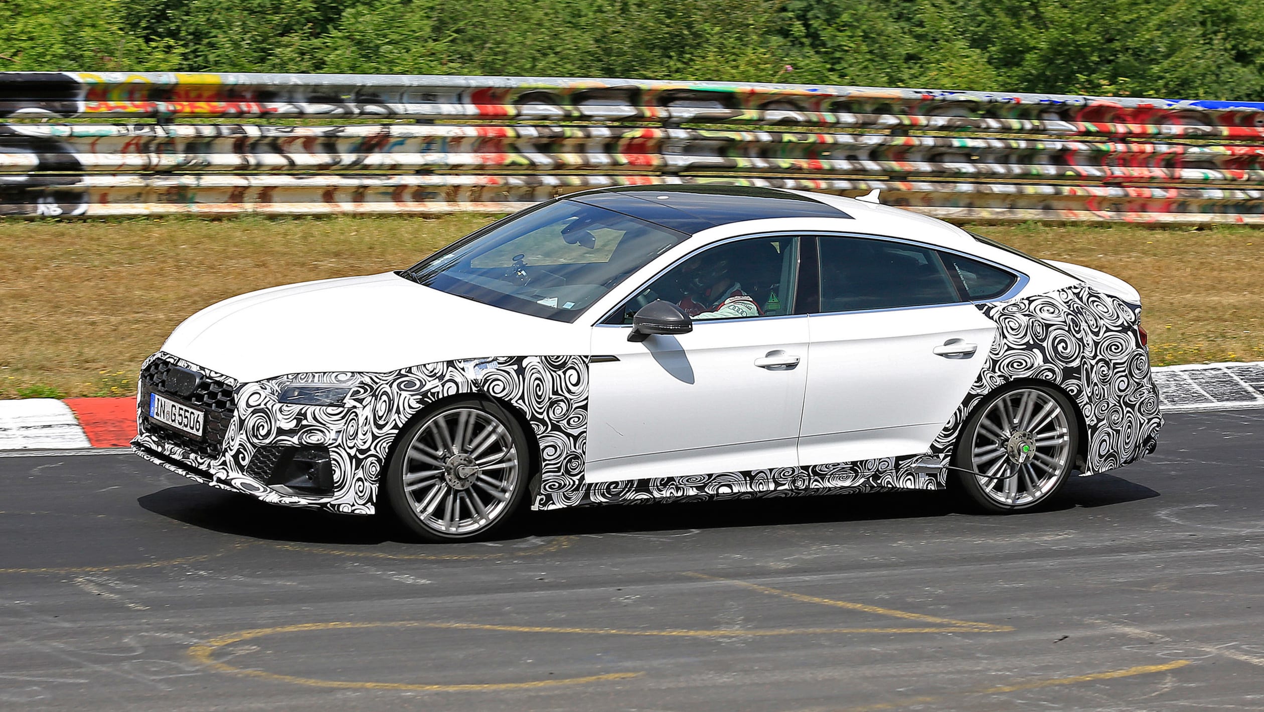 New 2019 Audi A5 Sportback spied in S5 guise - pictures | Auto Express