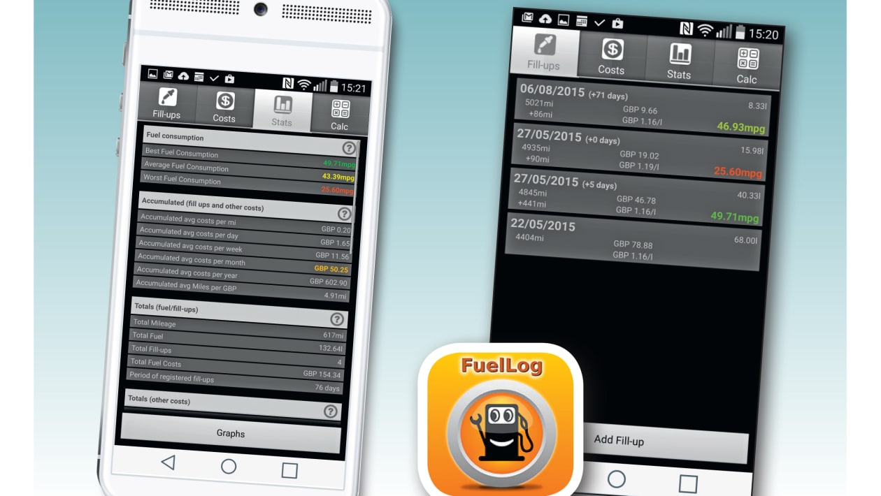 FuelLog: Car Management app review | Auto Express