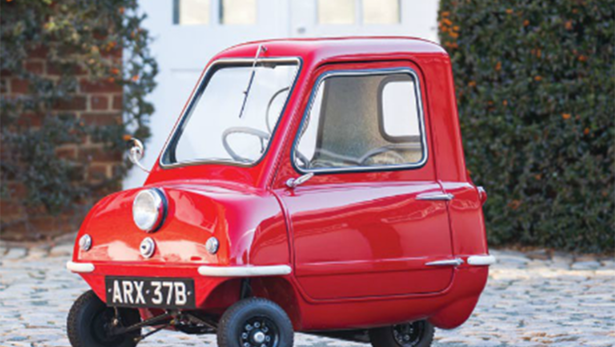 Tiny car, huge pricetag: Peel P50 sells for £120k at auction | Auto Express
