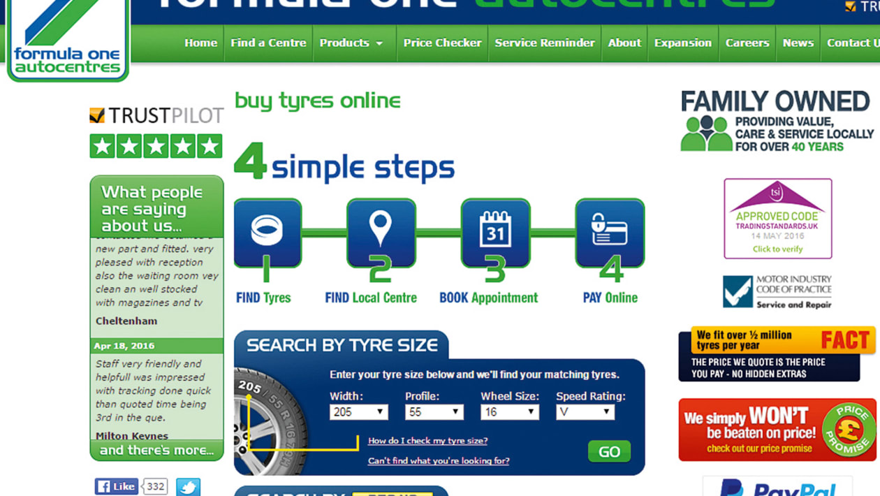 F1 Autocentres | Auto Express