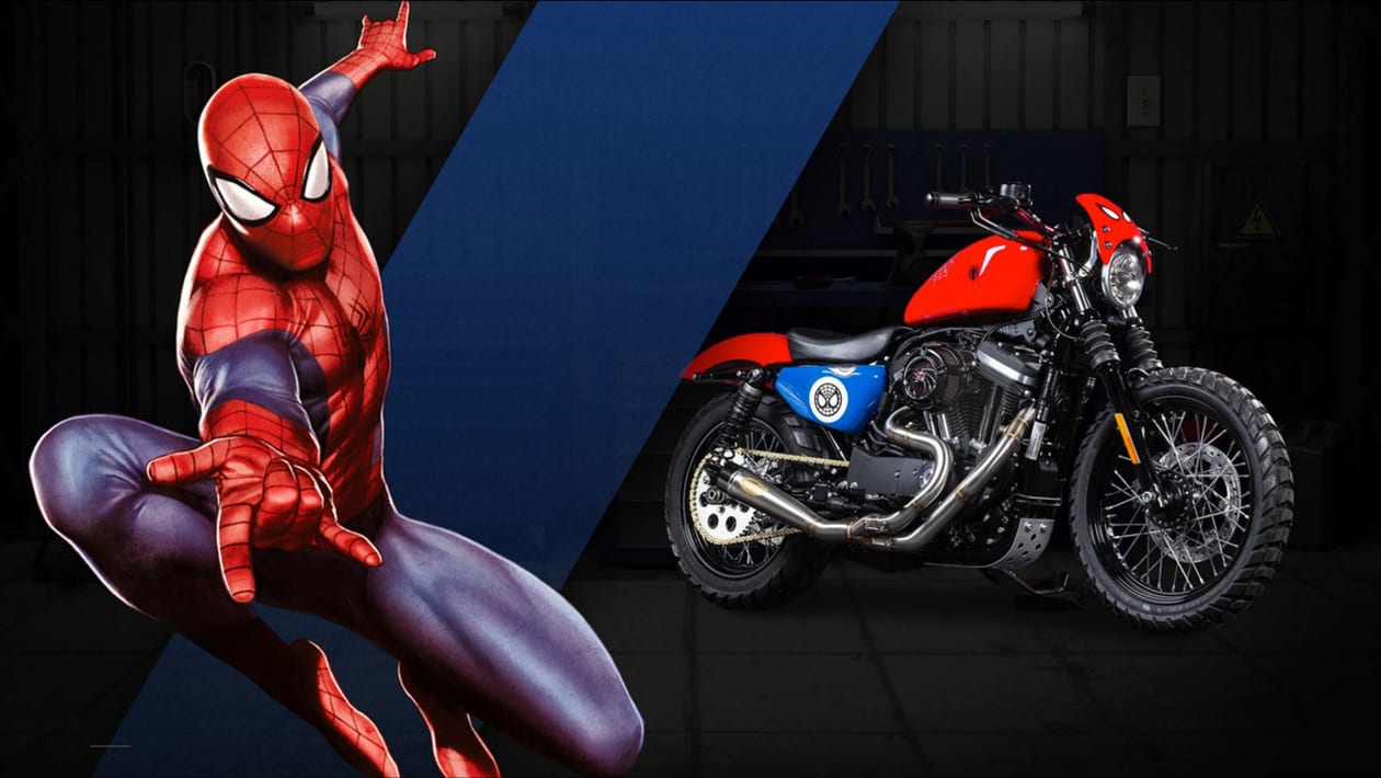 Harley-Davidson designs 27 custom motorcycles for Marvel super heroes ...
