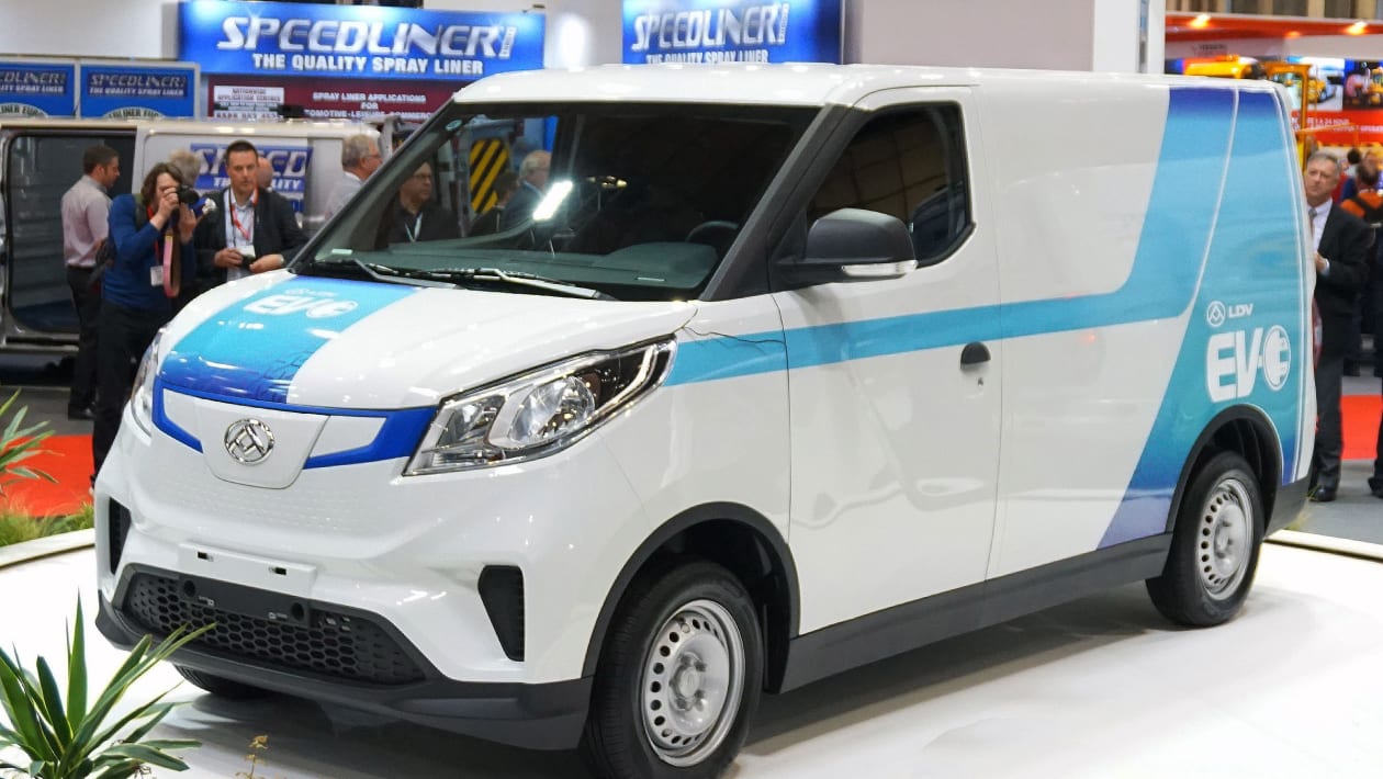 New LDV EV30 small electric van uncovered at CV Show - pictures | Auto ...