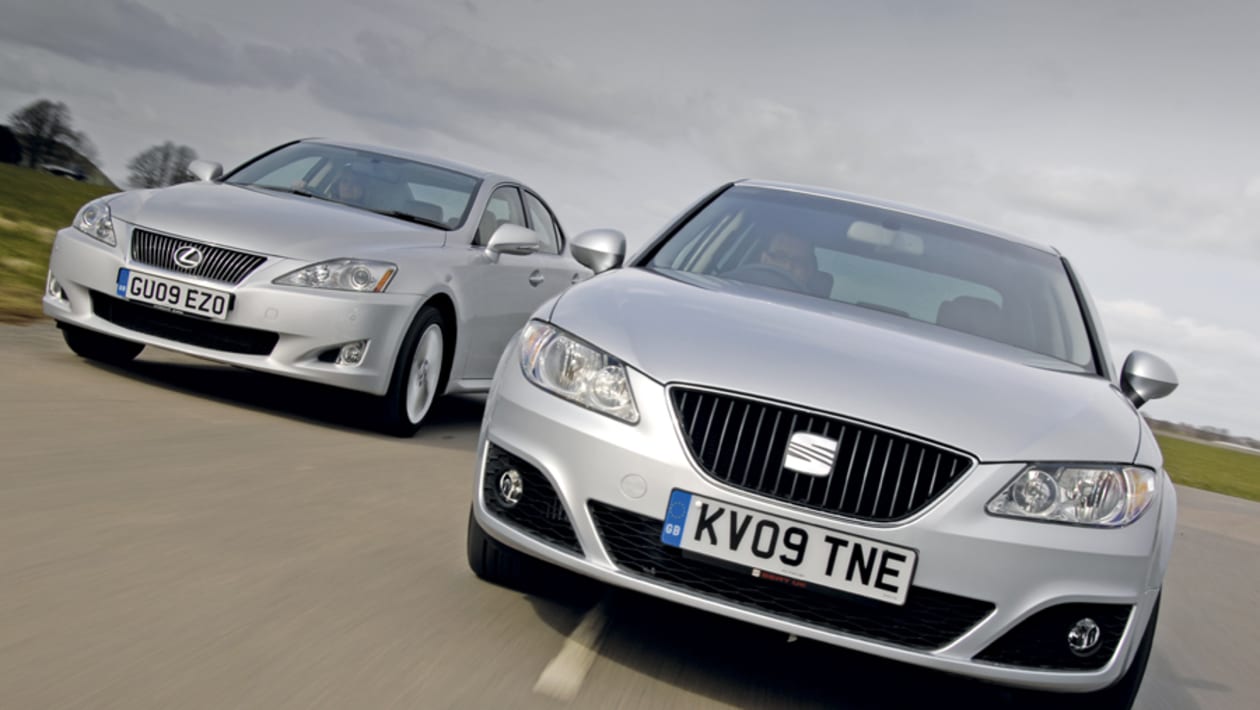 SEAT Exeo vs Lexus IS | Auto Express