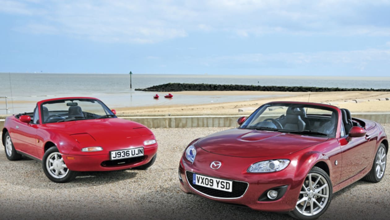 Mazda MX-5 old vs new | Auto Express