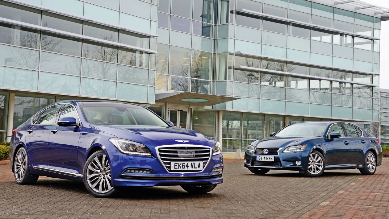 Hyundai Genesis vs Lexus GS: 2015 twin test | Auto Express