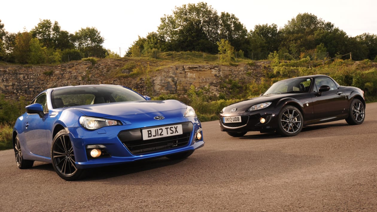 Subaru BRZ vs MX-5 | Auto Express