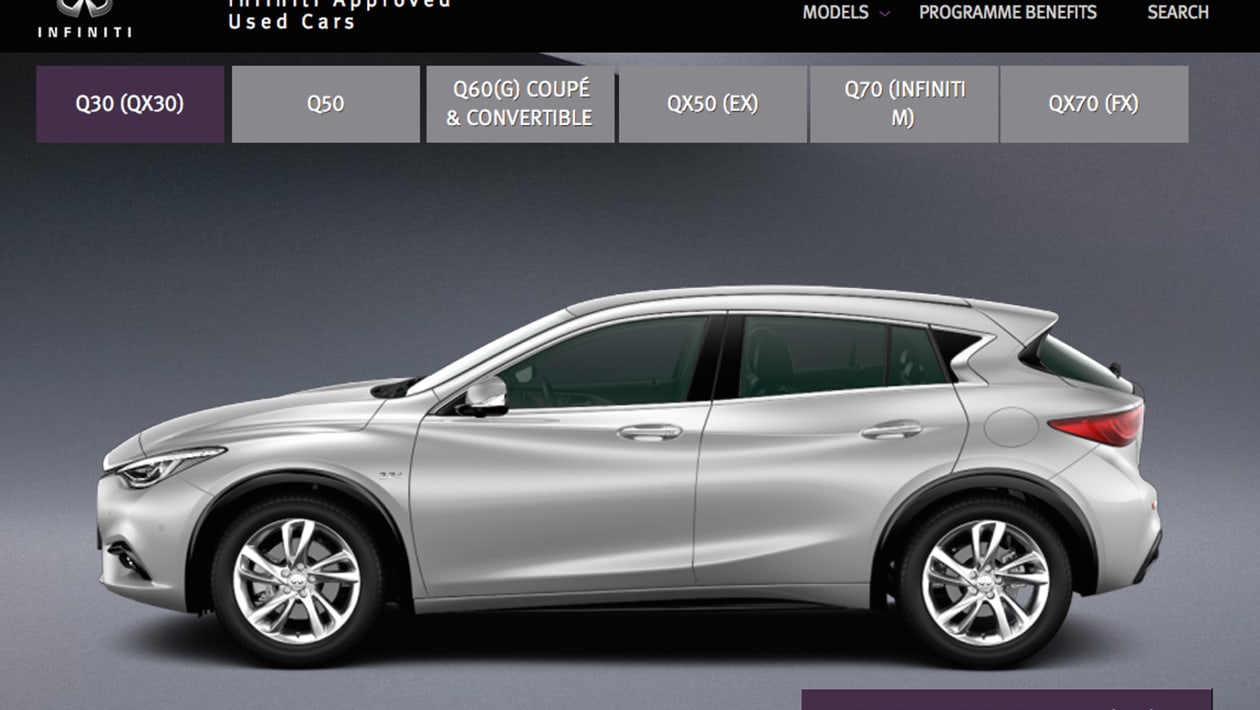 Infiniti Approved used car scheme | Auto Express
