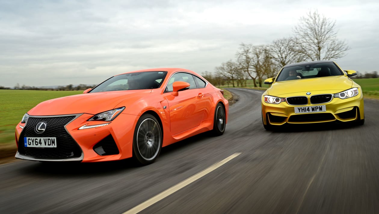 Lexus RC F vs BMW M4 | Auto Express