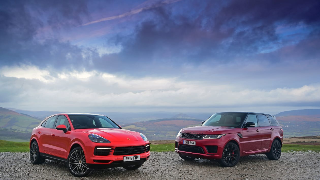 Porsche Cayenne Coupe vs Range Rover Sport - pictures | Auto Express