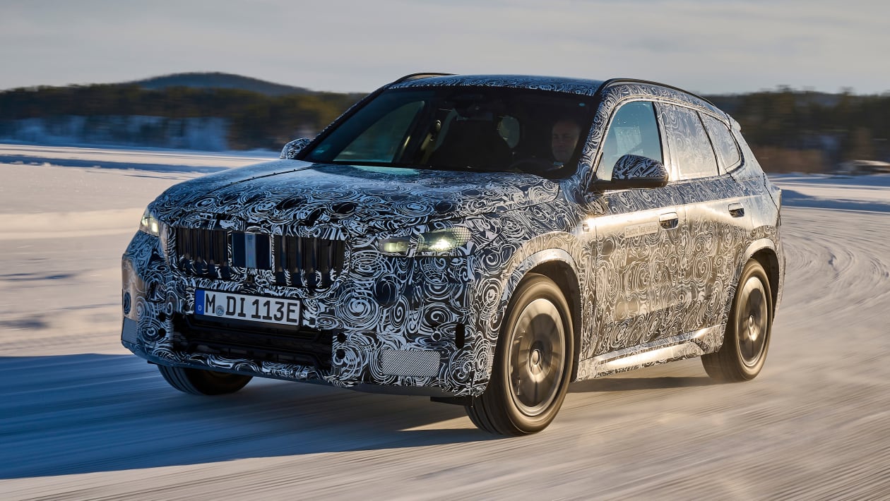 Official BMW iX1 testing photos released and 272-mile range confirmed ...