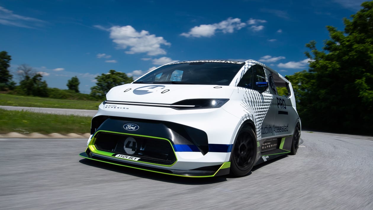 1972bhp Ford Pro Electric SuperVan eyes Pikes Peak | evo