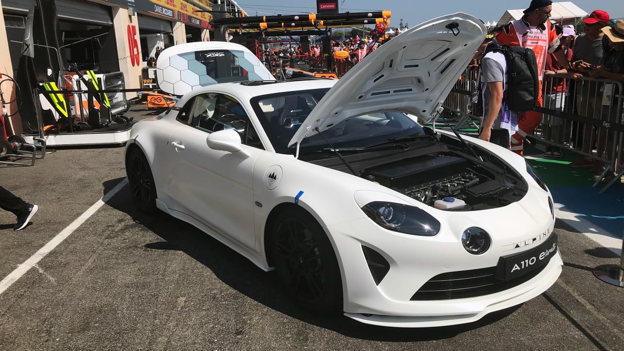 New Alpine A110 E-Ternité showcases first electric sports car project | evo