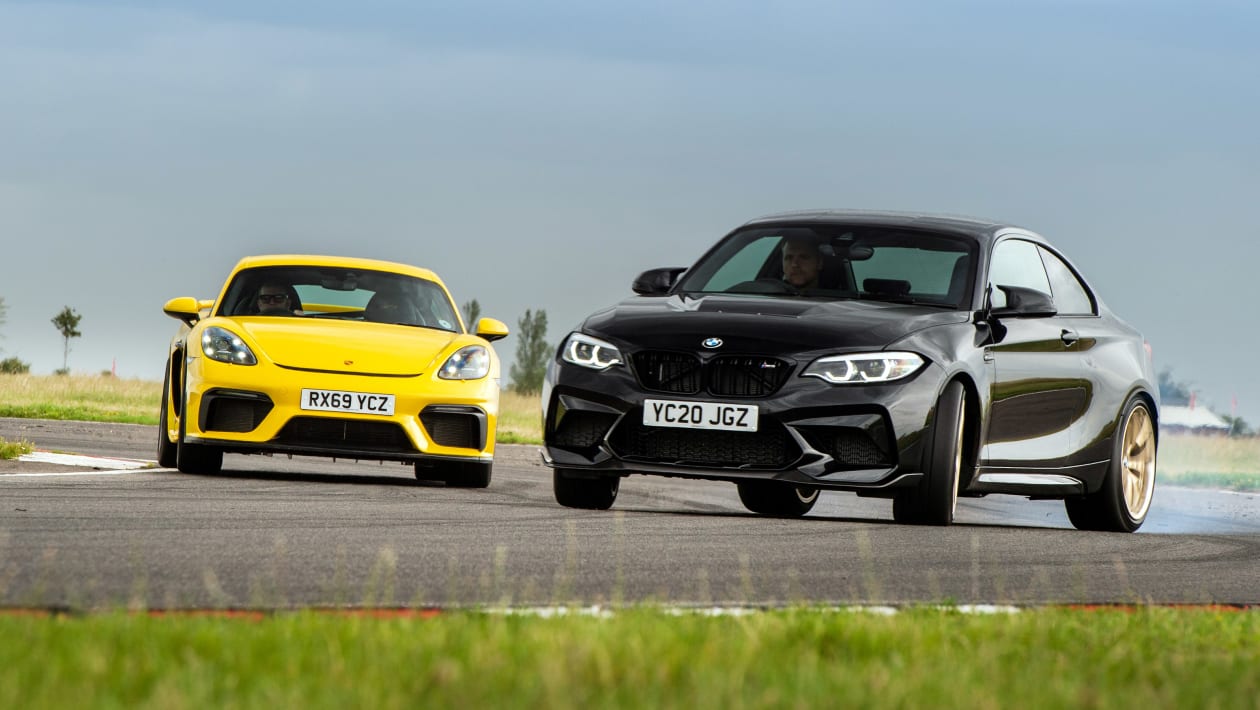 BMW M2 CS v Porsche 718 Cayman GT4 – pictures | evo