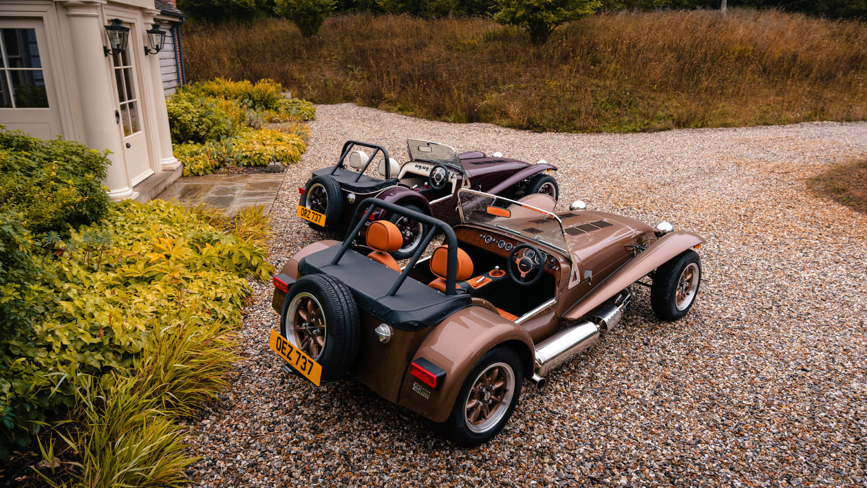 Caterham Super Seven 600 and 2000 heritage models debut | evo