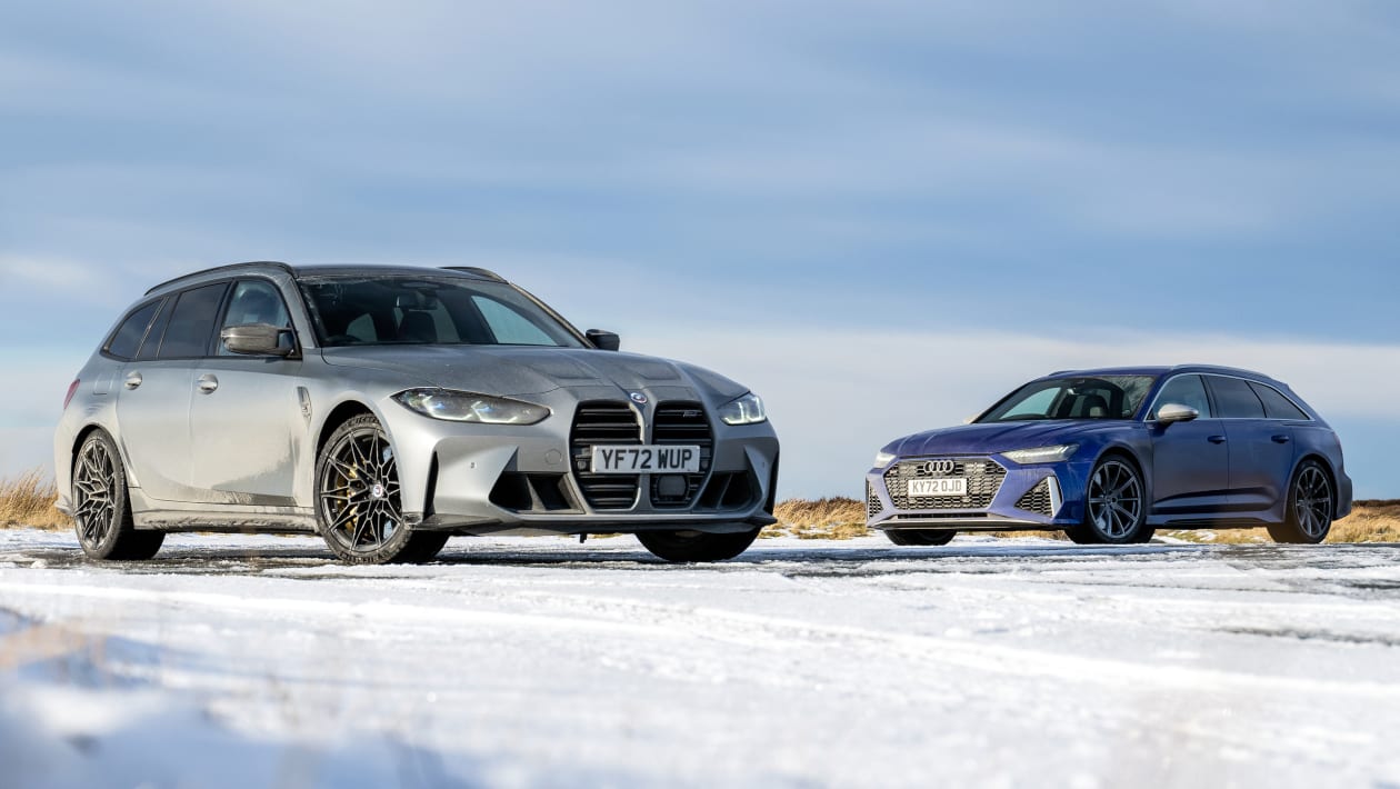 New BMW M3 Touring vs Audi RS6 – battle of the super estates | evo