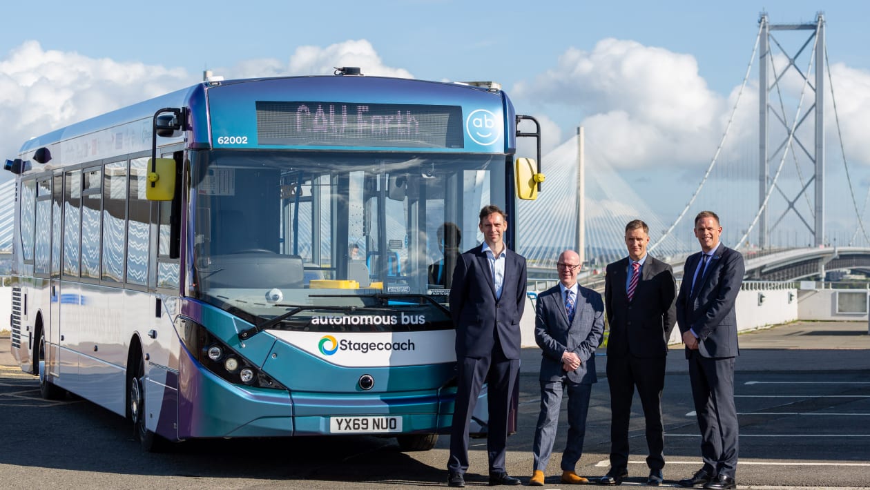First self-driving buses enter service on UK roads | Auto Express