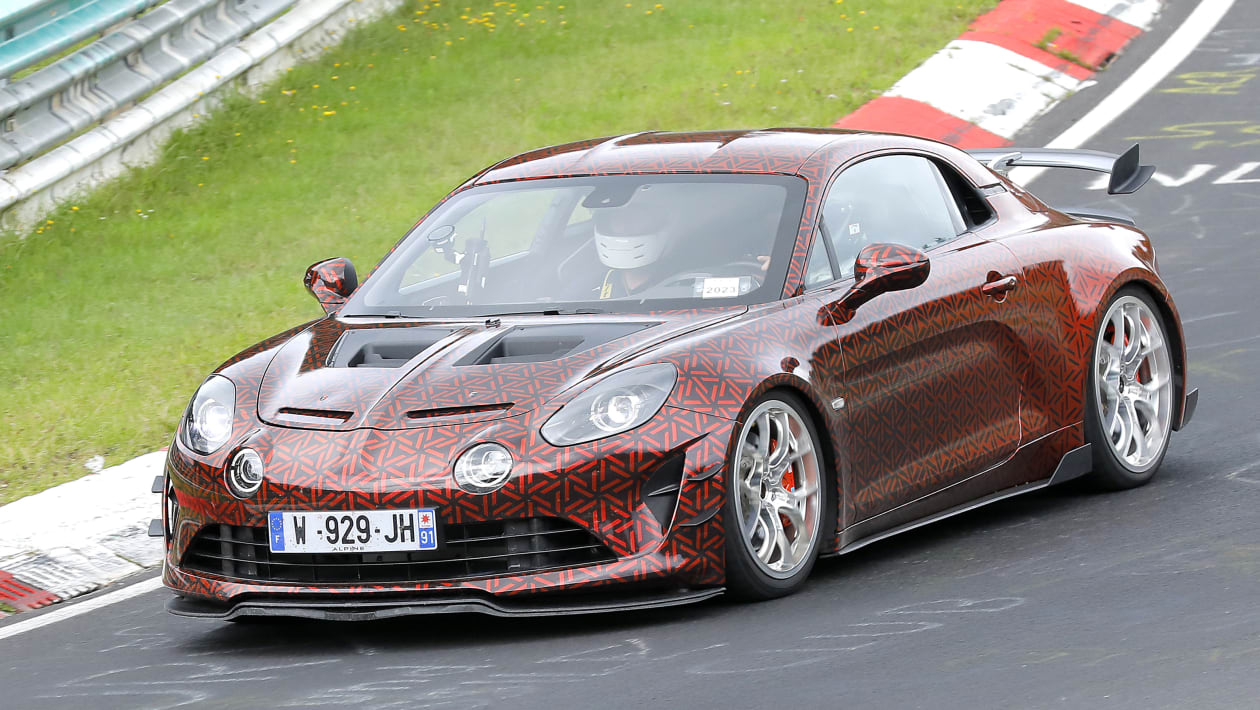 Most extreme Alpine A110 yet spotted testing at the Nürburgring | evo