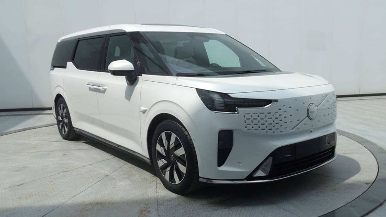 New Volvo EM90 electric MPV leaked: return of the boxy Volvo | Auto Express