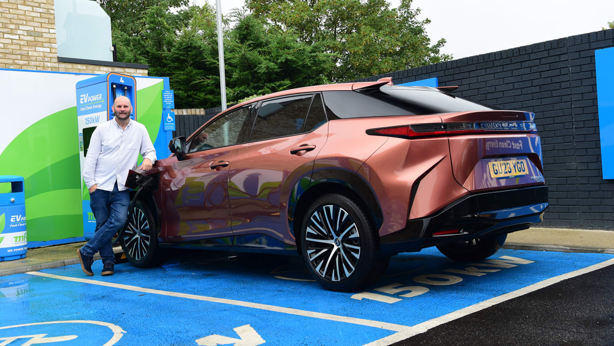 Lexus RZ 450e Takumi in Sonic Copper - pictures | Auto Express