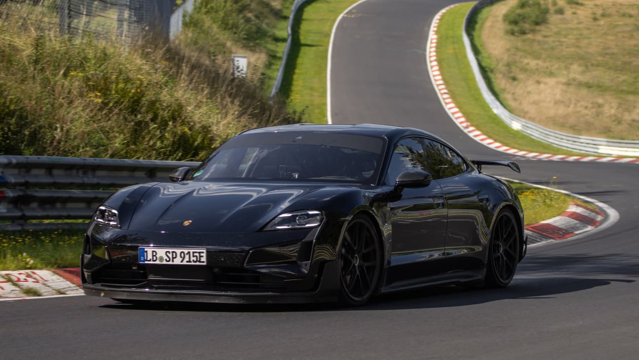 Porsche Taycan Turbo at the Nurburgring - pictures | Auto Express
