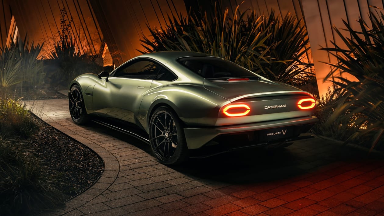 Caterham Project V electric coupe concept signals new era for the brand ...