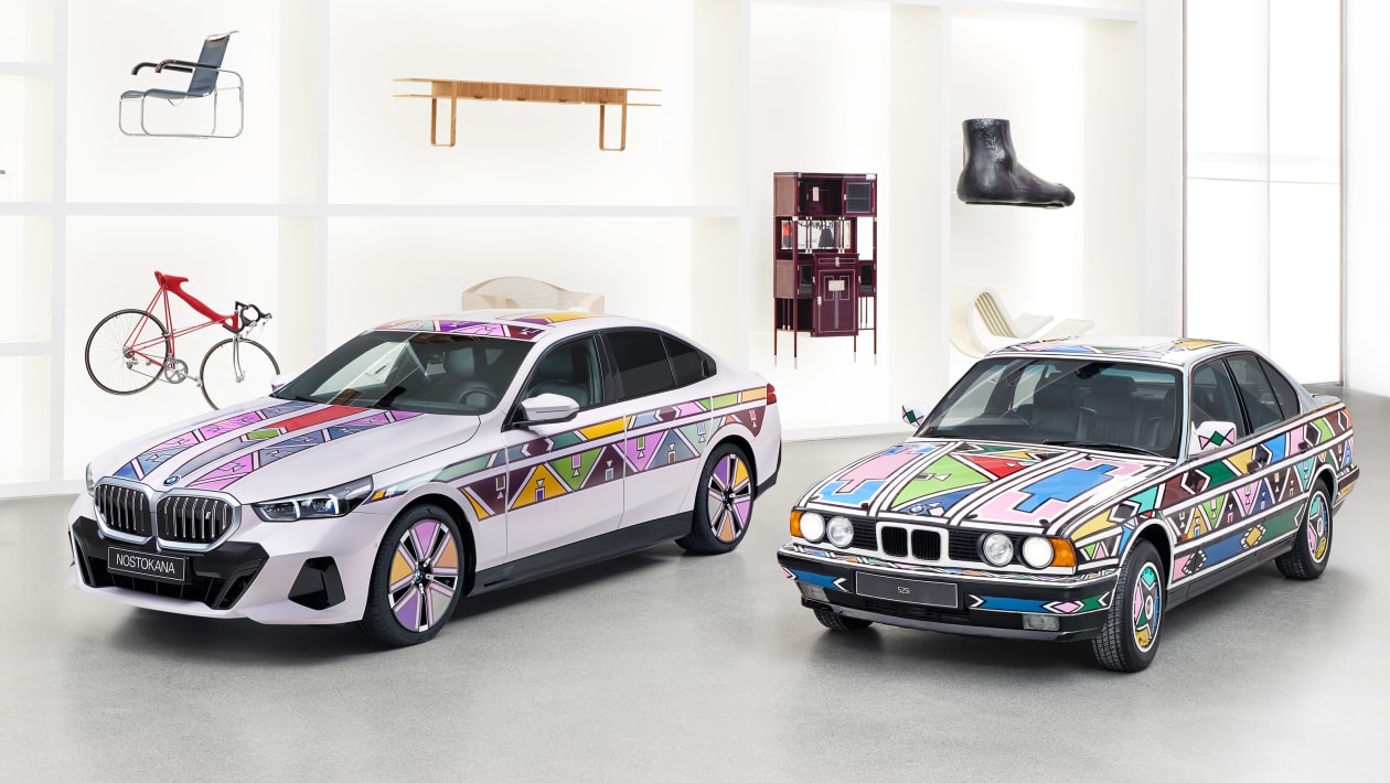 New BMW i5 Flow Nostokana is the latest on a long line of BMW ‘Art Cars ...