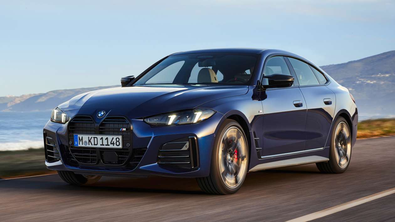 The BMW 4-series Gran Coupe and i4 have been given the mildest of ...