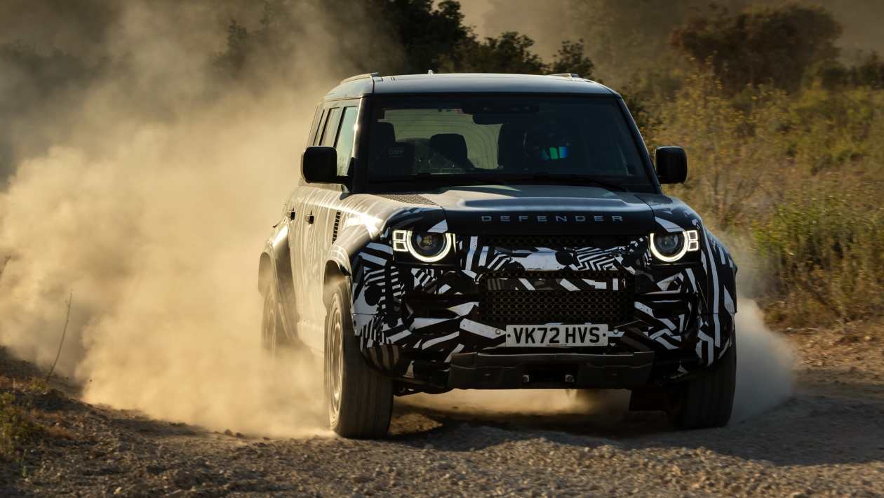 The twin-turbo V8 Land Rover Defender OCTA will be unveiled on 3 July | evo