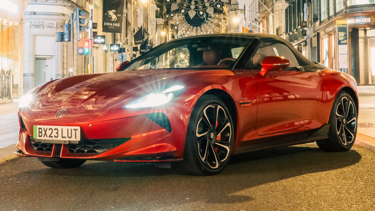 New MG Cyberster all-electric roadster: full specs and £55k price tag ...