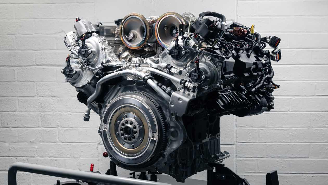 Bentley’s W12 engine makes way for 740bhp plug-in hybrid V8 | evo