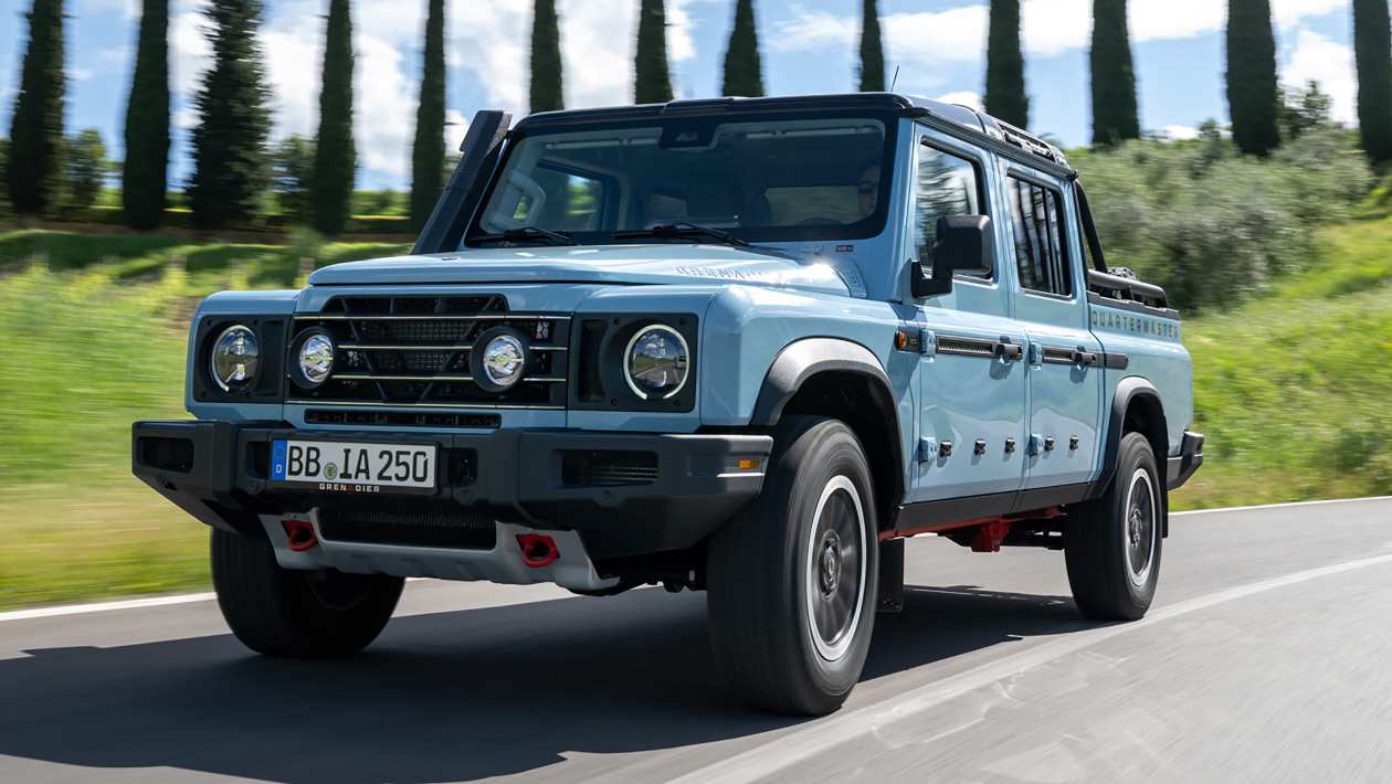 Ineos Grenadier Quartermaster pick-up review | Auto Express