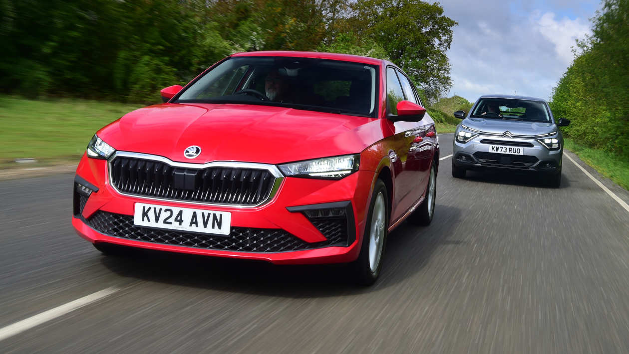Skoda Scala vs Citroen C4 2024 twin test: which is the best-value ...