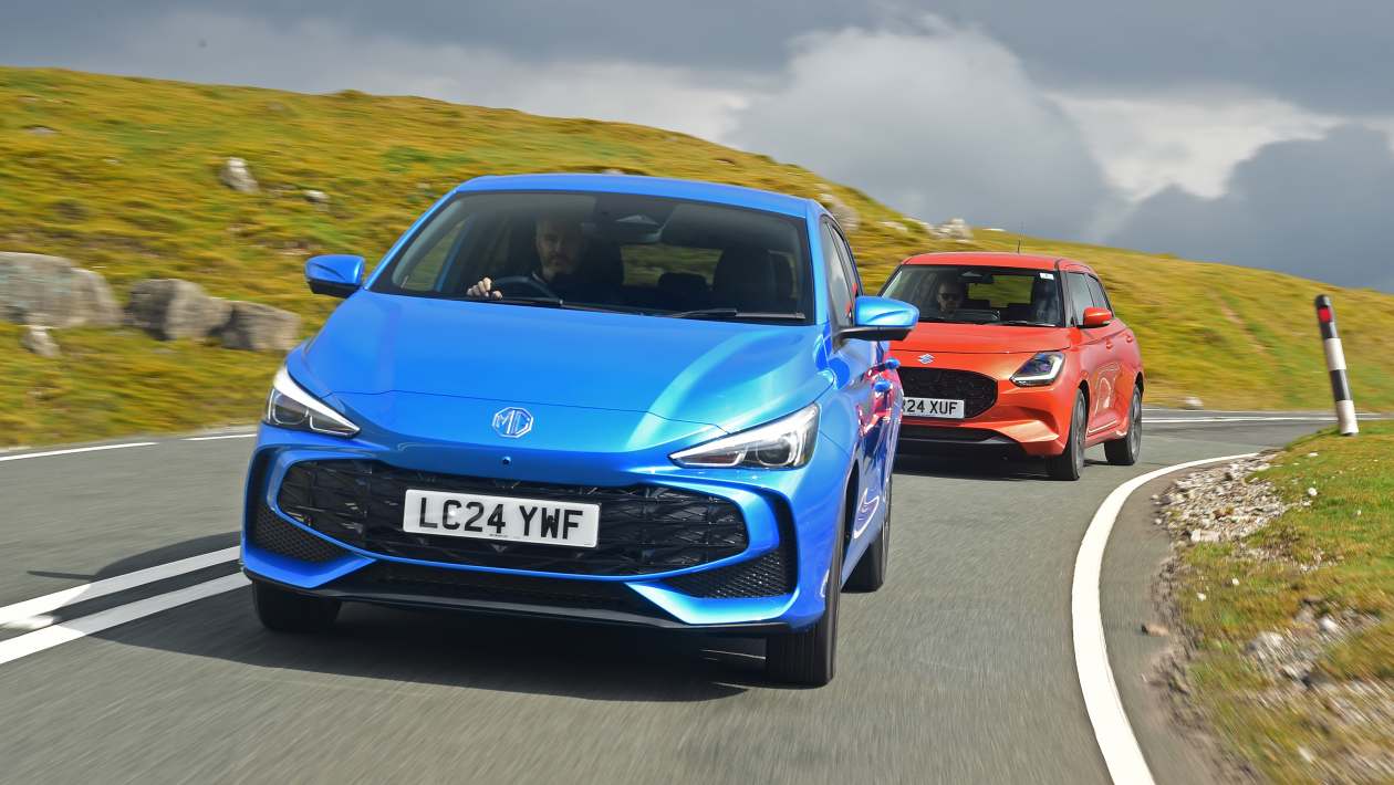 Suzuki Swift vs MG3 2024 twin test: bargain small car battle - WSG ...