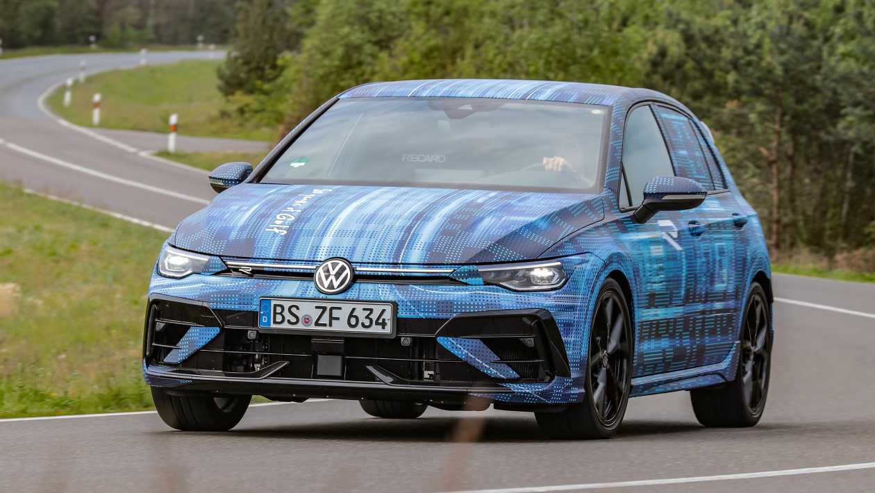 Volkswagen Golf R Mk8.5 prototype – pictures | evo